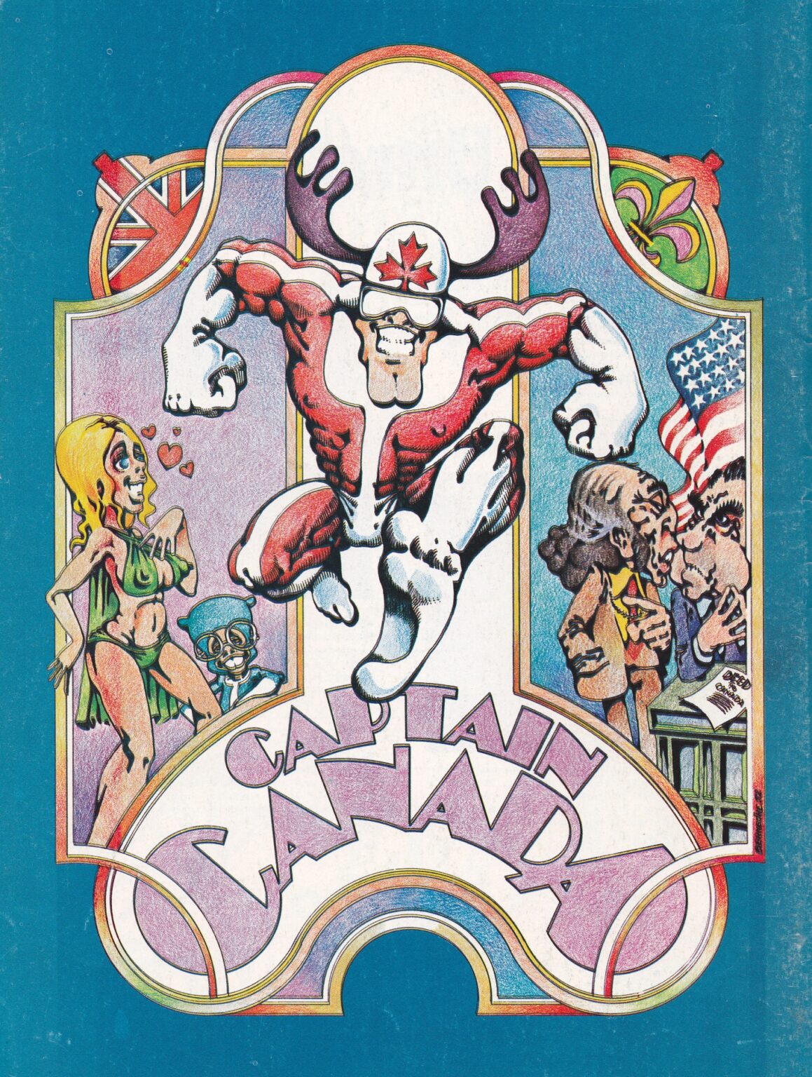 CAPT. CANADA 3 | Canadian Animation, Cartooning and Illustration